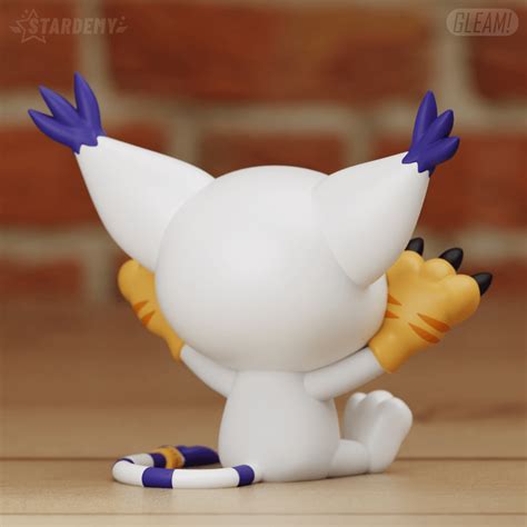 🐉 Tailmon Chibi 3 Models Fanart Easy Print Gatomon・ 3d File For 3d