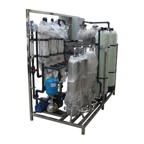 2000lph Degassing Membrane Water Filter Equipment With Degassing