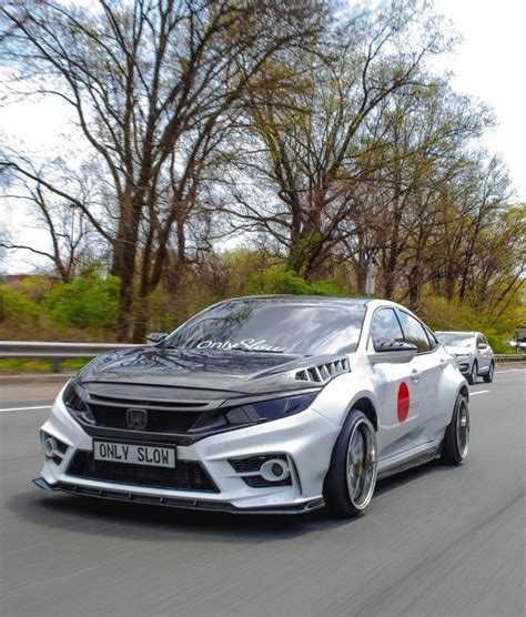 Honda Civic Aftermarket Parts Carbon Fiber Body Kit Pss Performance