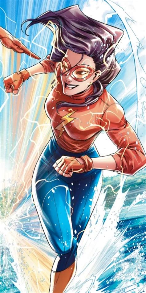Wally West And Linda Park