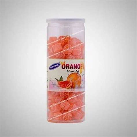 Round Orange Candy Packaging Type Plastic Jar At ₹ 120 Pack In Jaipur