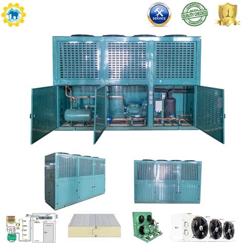 Screw Compressor Condensing Unit Scroll Compressor Reciprocating Compressor Condenser And