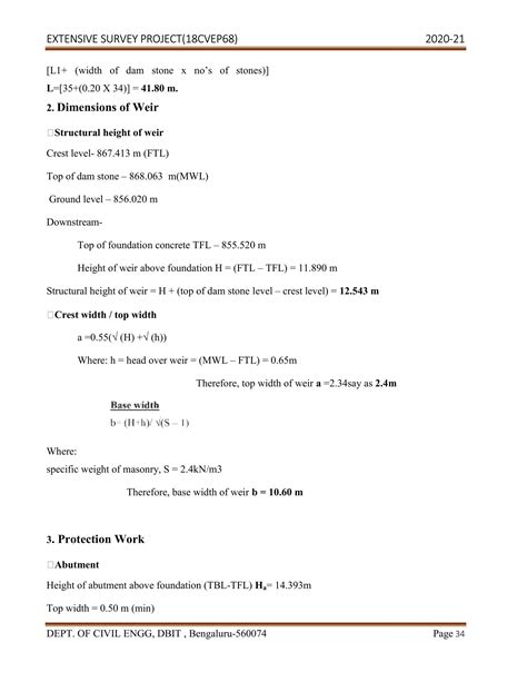 Civil Engineering Project Report Pdf Vtu Pdf