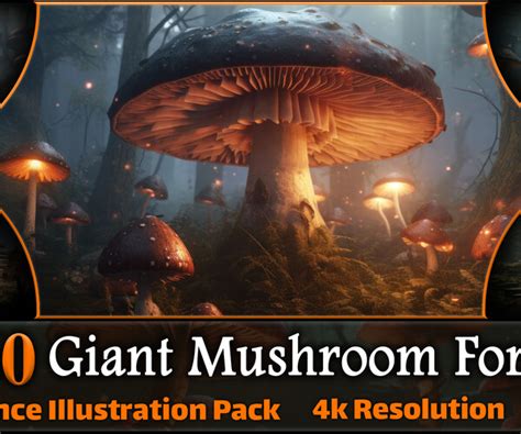 Artstation 360 Giant Mushroom Forest Reference Pack 4k V 98