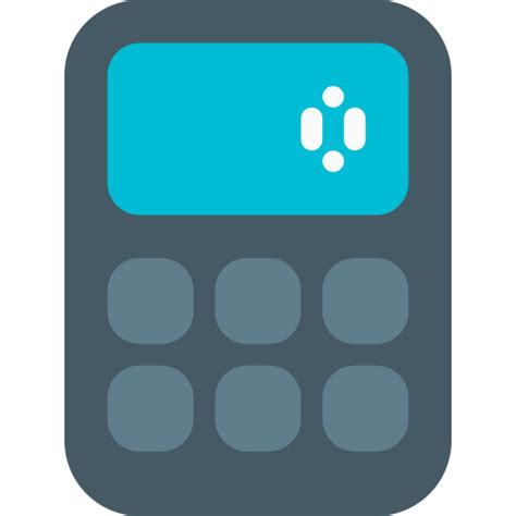 Calculator Pixel Perfect Flat Icon