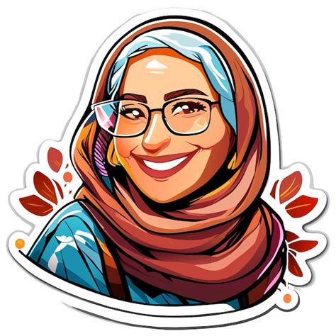 Premium Vector Beautiful Smiling Princess With Hair Scarf Hand Drawn