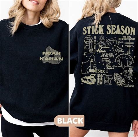 Vintage Stick Season Tour 2024 Sweatshirt Noah Kahan Stick Season Tour