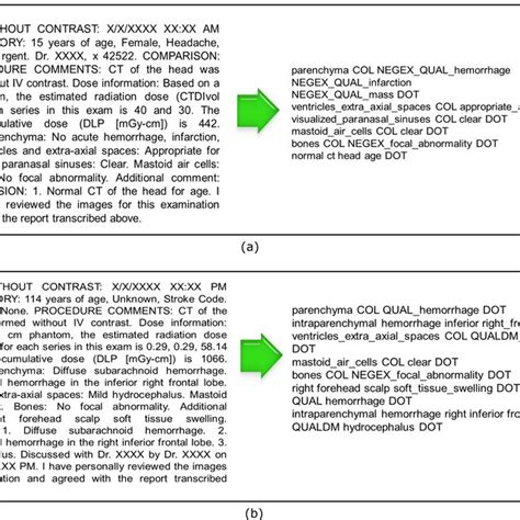 Examples Of Preprocessing And Semantic Dictionary Mapping On The Left