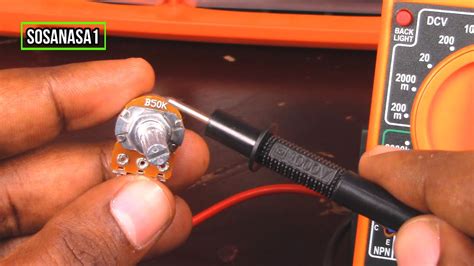 How To Test This 3 Wire Potentiometer With Digital Multimeter Youtube