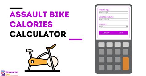 Assault Bike Calories Calculator Online
