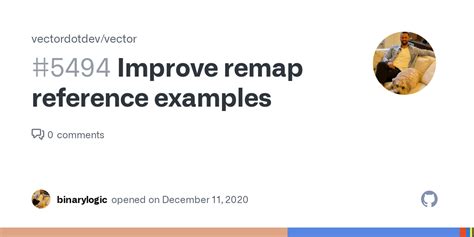 improve remap reference examples · issue 5494 · vectordotdev vector