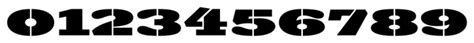 Big Boy Stencil Font Decorativedisplay Industrial Bold What Font Is