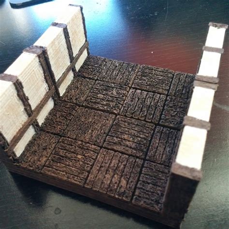 Tudor Corridor Tile Free 3d Model On