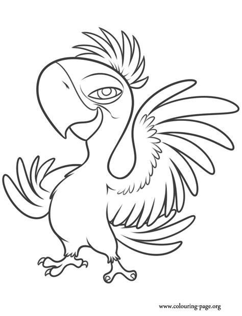 Make Rio The Movie Coloring Pages