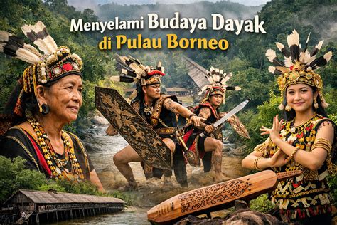 Menyelami Kekayaan Budaya Dayak Di Pulau Borneo Situs Budaya