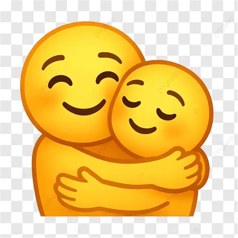 Hug Themed Emoji Style Illustration Hug Emoji Hug Themed Emoji