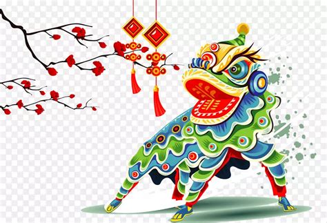 卡通舞狮png图片素材下载图片编号7468850 Png素材网