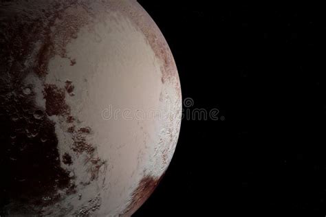 Dwarf Planet Pluto Solar System Stock Illustration Illustration Of