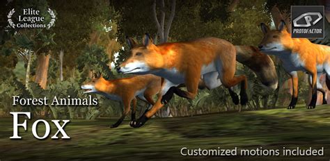 Protofactor Fox Icloneactor Reallusion Content Store