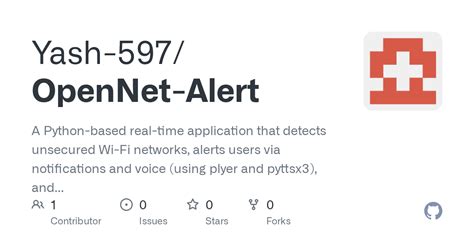 Github Yash 597opennet Alert A Python Based Real Time Application