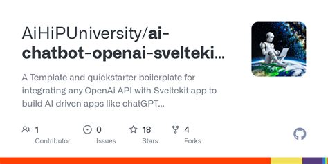 github aihipuniversity ai chatbot openai sveltekit boilerplate 1 a