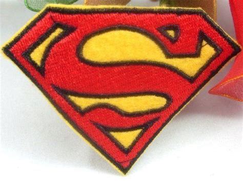 Superman S Iron On Sew On Embroidered Patch Badge Applique Motif Uk Home