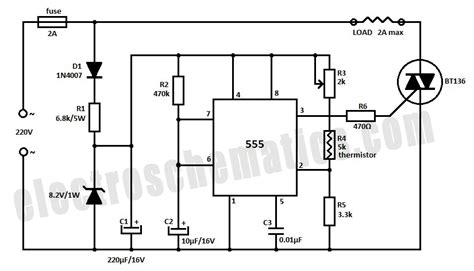 Temperature Control Circuits Diagrams