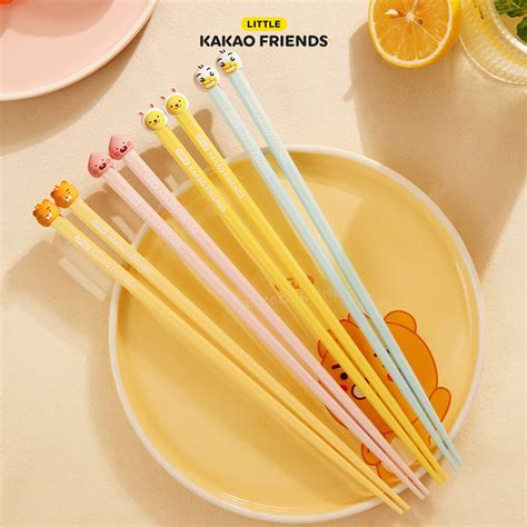 Kakao Friends 가정용 젓가락 만화 합금 젓가락 귀여운 개인 커플 젓가락 주방 가정용 식기 Aliexpress