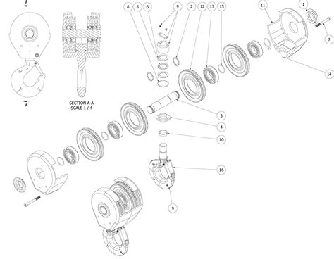 Shop All Hoist Parts Detroit Hoist Parts Db 11 Ton Wire Rope Hoist Parts Load Block
