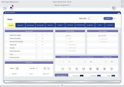 design d interface homme machine reorev ensemblier intégrateur