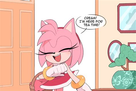 Amy Rose Sonic Drawn By Toonsite Danbooru