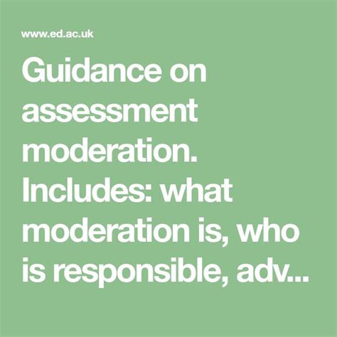 Effective Assessment Moderation Techniques