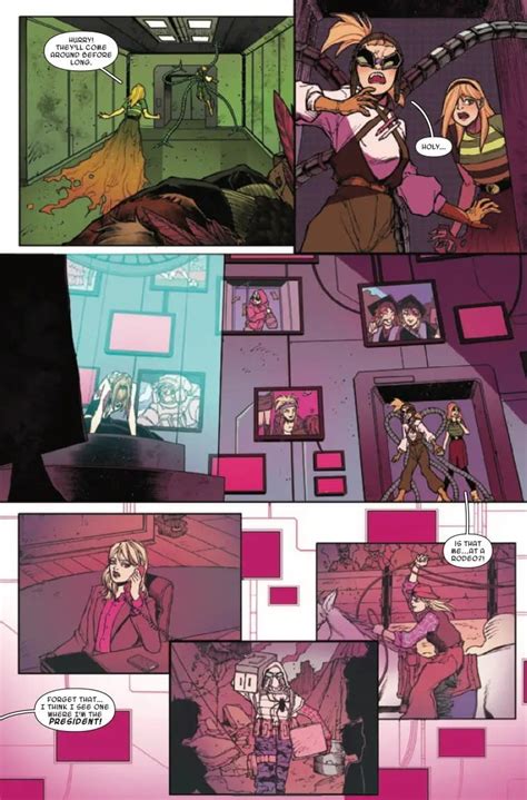 Spider Gwen Shadow Clones 5 Preview Gwenverse Rocked To Foundations