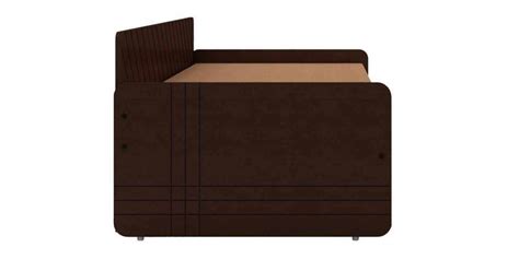 Buy Kaiden Pull Out Sofa Cum Bed In Brown Finish By Auspicious Home Online Pull Out Sofa Cum