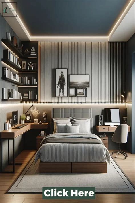 24 Insanely Cool Bedroom Ideas For Guys Transform Your Space