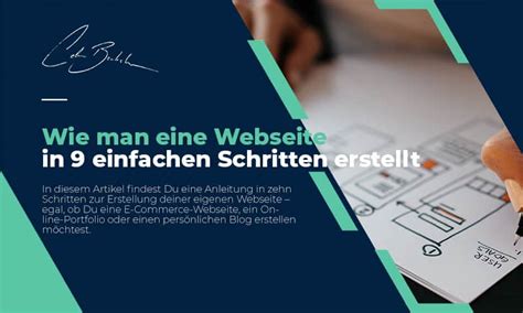 Wie Man In 10 Einfachen Schritten Eine Webseite Erstellt 2024