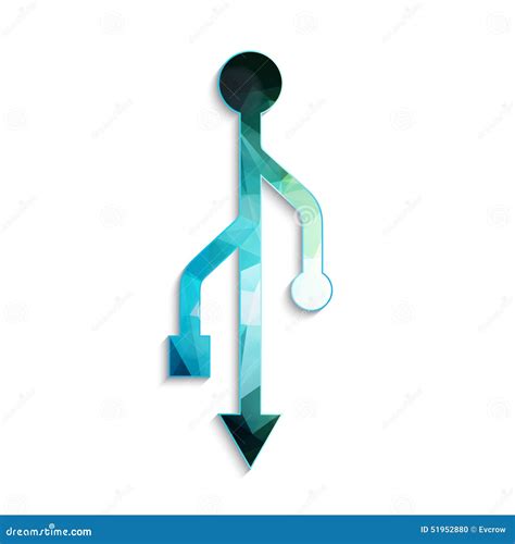 USB Sign Stock Vector Illustration Of Artwork Background 51952880