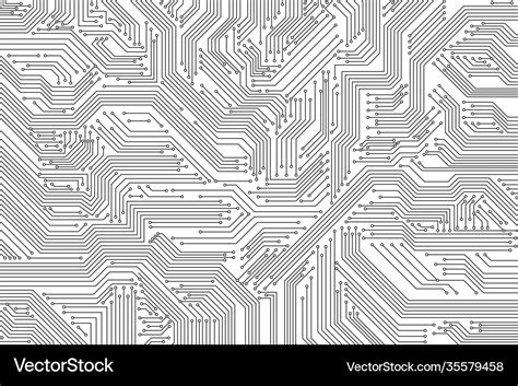 Microchip Technology Background Abstract Circuit Vector Image