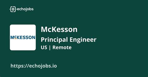 Mckesson Is Hiring Principal Engineer Identity And Access Management Iam Usd 188k 314k Us