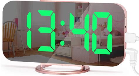 Buy U Picks Alarm Clock Digital Alarm Clock With Large Display Digital Clock Table Clock