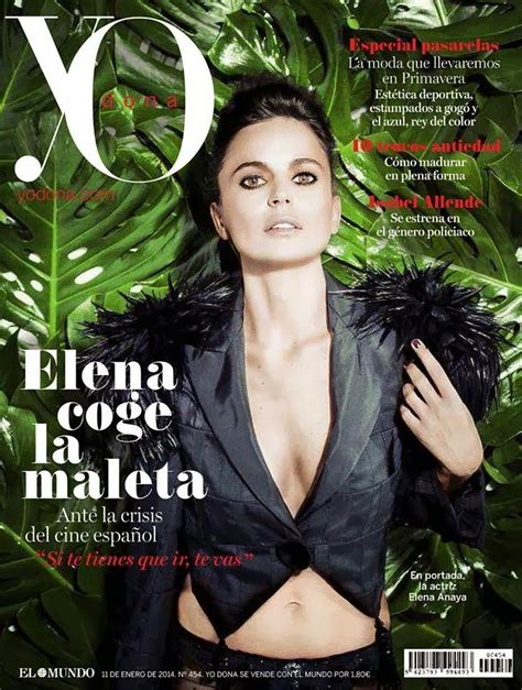 Elena Anaya Yo Dona Spain Magazine Photoshoot January 2014 8 Hq Pics