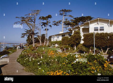Back Bay Inn Los Osos Baywood Park San Luis Obispo County Usa Stock
