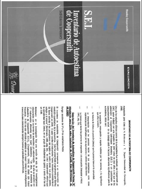 Coopersmith Pdf