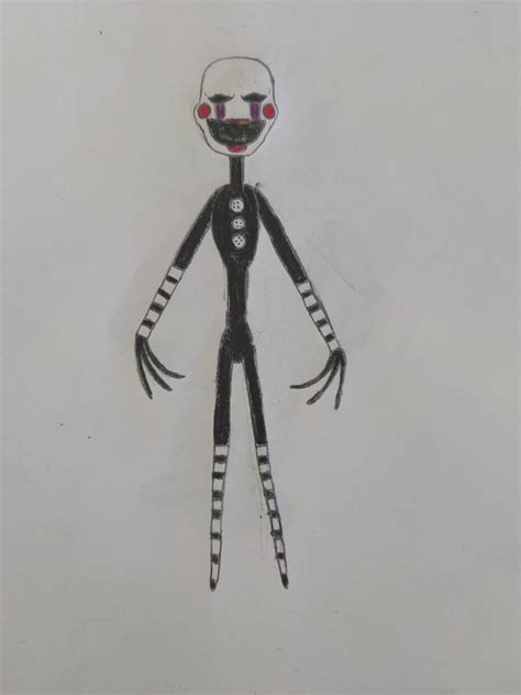 Fnaf 2 Marionette Drawing