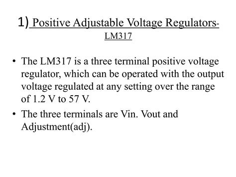 Ic Voltage Regulators Pptx