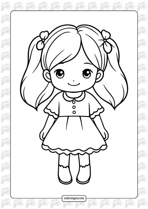 20 Girl Coloring Pages All Free Pdf Printables