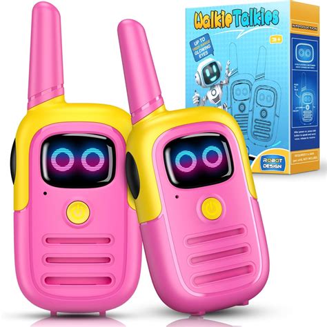 Holiky Purple Walkie Talkies With Silicone Cover Toys For