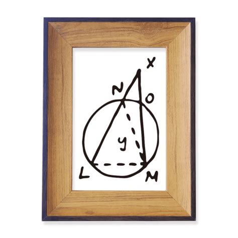 Trigonometric Mathematics Vector Illustration Photo Frame Exhibition Display Art Desktop
