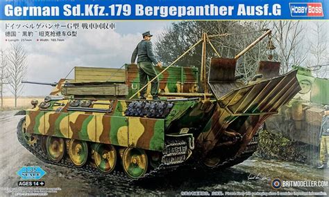 German Sdkfz179 Bergepanther Ausfg Emery Distributors