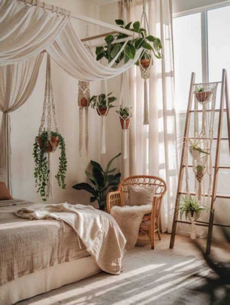 25 Stylish Boho Bedroom With Plants Ideas Youll Love